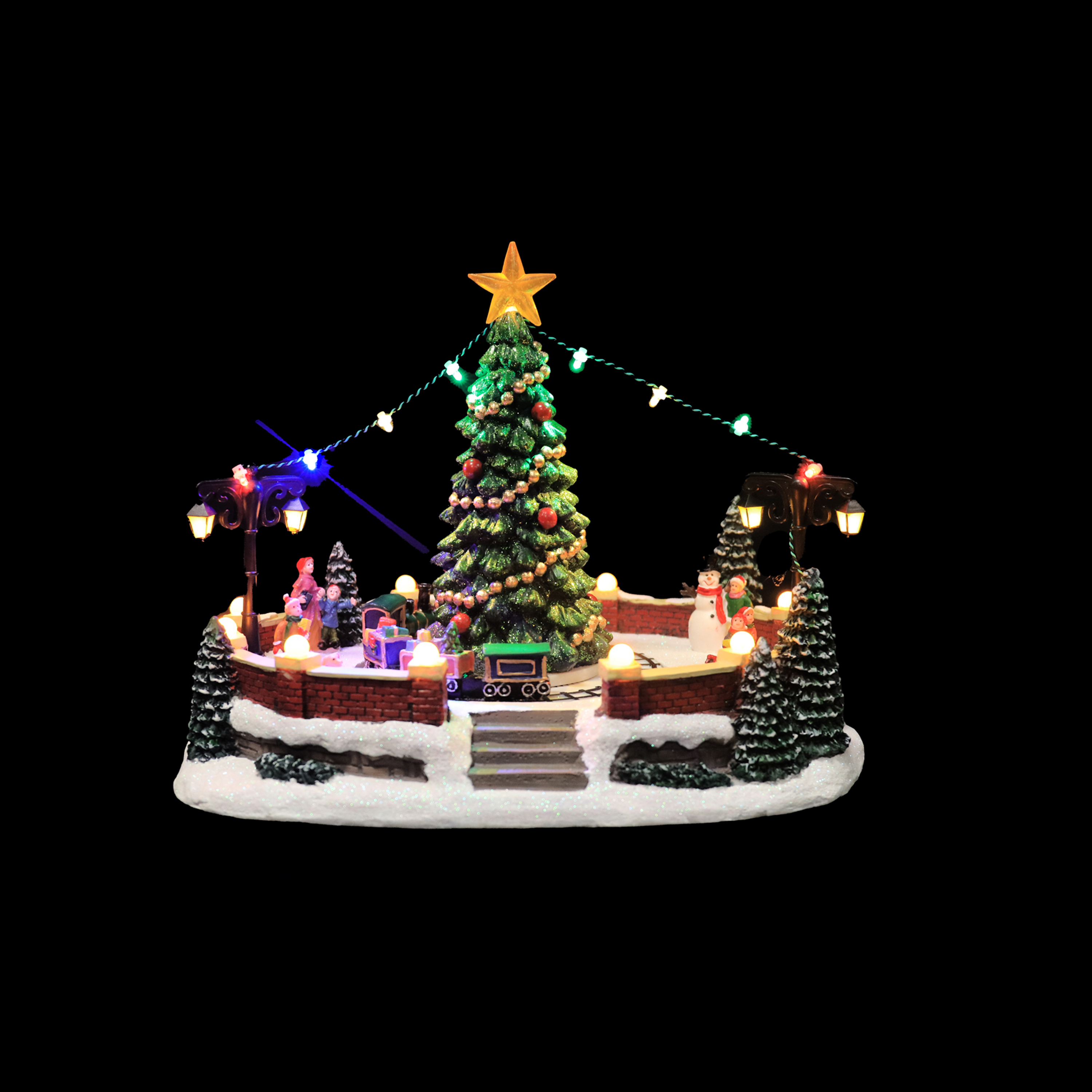 Festive Xmas Tree LED Christmas Decoration with Music